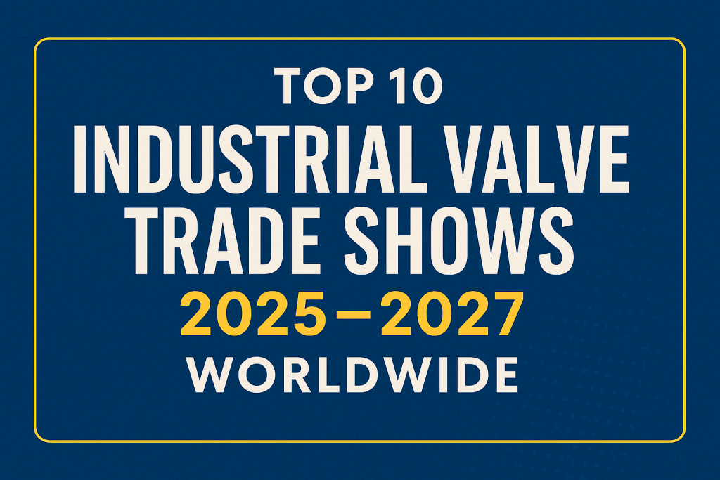 Top 10 Industrial Valve Trade Shows Worldwide 2025-2027: Complete ...